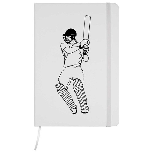 'Cricket Batsman' A5 Ruled Notebooks / Notepads (NB027838) | eBay