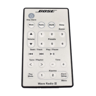 Bose Wave Radio III 3 Music System Good Remote Control | eBay