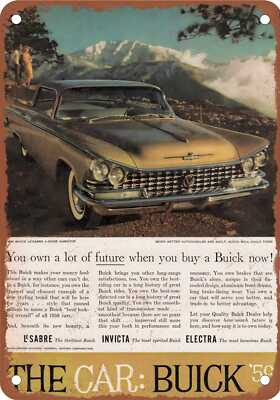 METAL SIGN - 1959 Buick Vintage Ad 01 - Old Retro Rusty Look | eBay