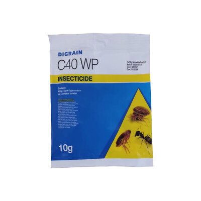 DIGRAIN C40 WP (Ficam alternative) 1 x 10g for Wasps, Bedbugs, Fleas ...