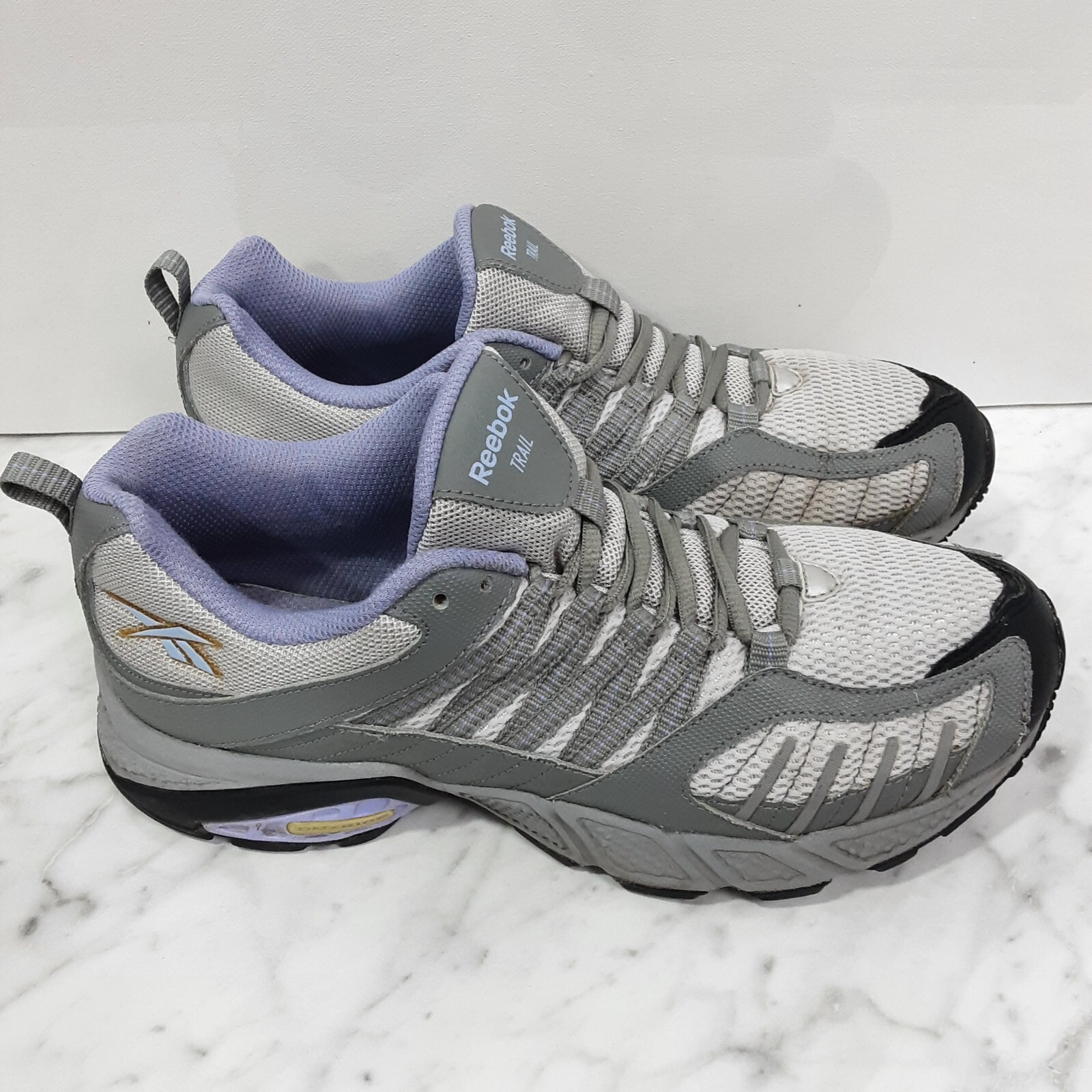 Reebok Womens Trail DMX Ride 1-J12853 Gray/Purple Running Shoes ...