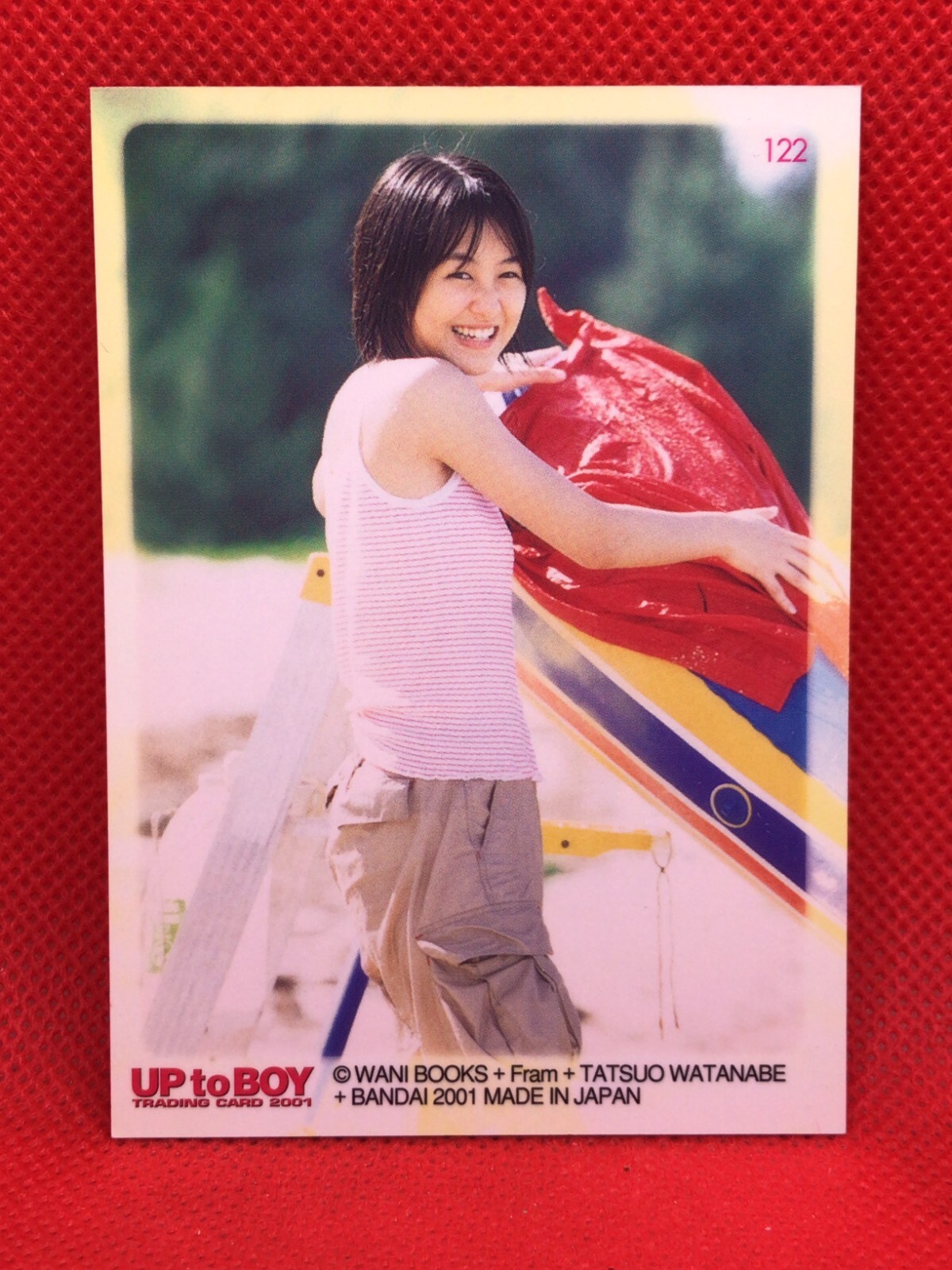 Risa Nishimura Up to Boy card 2001 Japan gravure Bikini Girl Idol No.122 | eBay