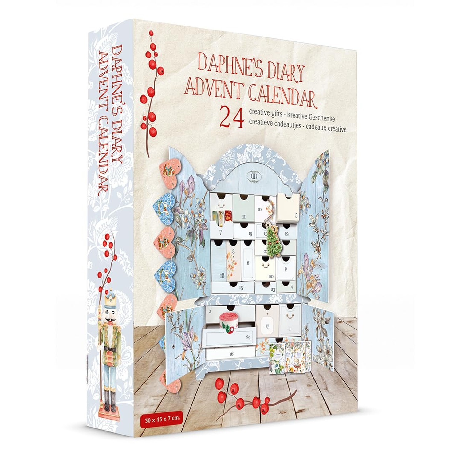 Daphne's Diary Advent Calendar | Reusable Advent calendar in cupboard ...