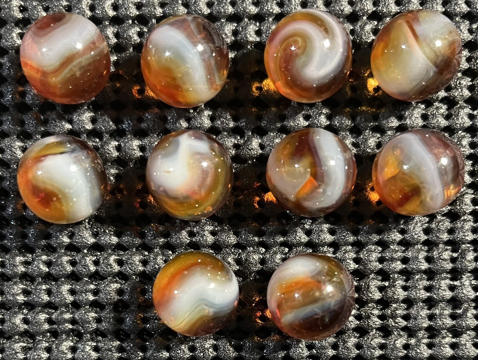 RARE Jabo Classic Marbles 5/8” Set of 10 Lot#A234 | eBay