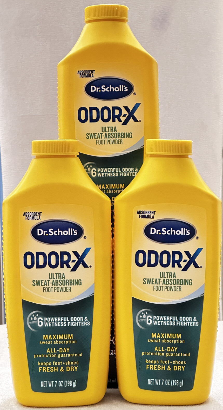 Lot of 3pc Dr. Scholl’s Odor-X All Day Ultra Sweat-Absorbing Foot ...
