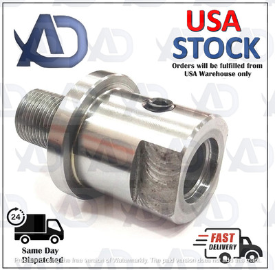 ADI Lathe Spindle Adapter to fit 5/8" plain Shopsmith spindle To ...