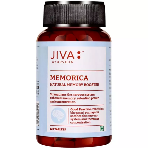 Jiva Ayurveda MEMORICA Tablets (120tab), Natural Memory Booster | eBay ...