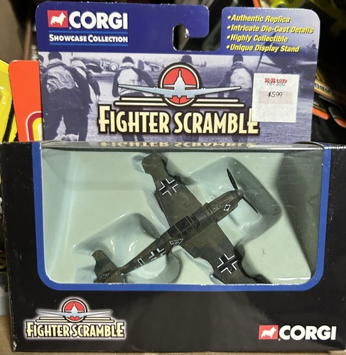 NIB 2002 Corgi Fighter Scramble WWII German BF109 Messerschmitt | eBay