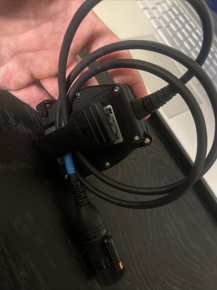 Peltor Comtac 3M Push-To-Talk PTT 3M Comms 6 Pin New FL5601-02 | eBay