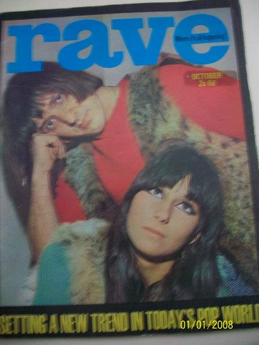 October 1965 Rave Magazine Sonny & Cher,Beatles,Bryds | eBay