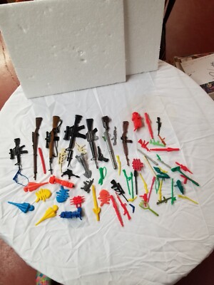 Over 20 Pieces Misc. Accessories For Action Figures | eBay