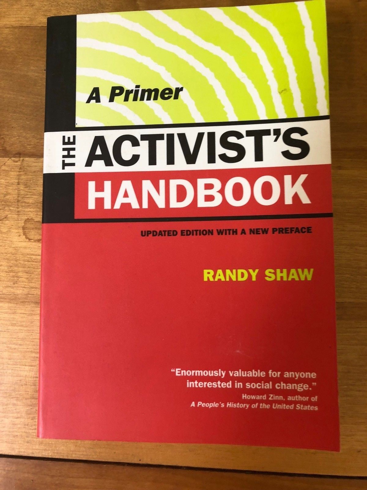 Activist's Handbook : A Primer by Randy Shaw (2001, Trade Paperback ...