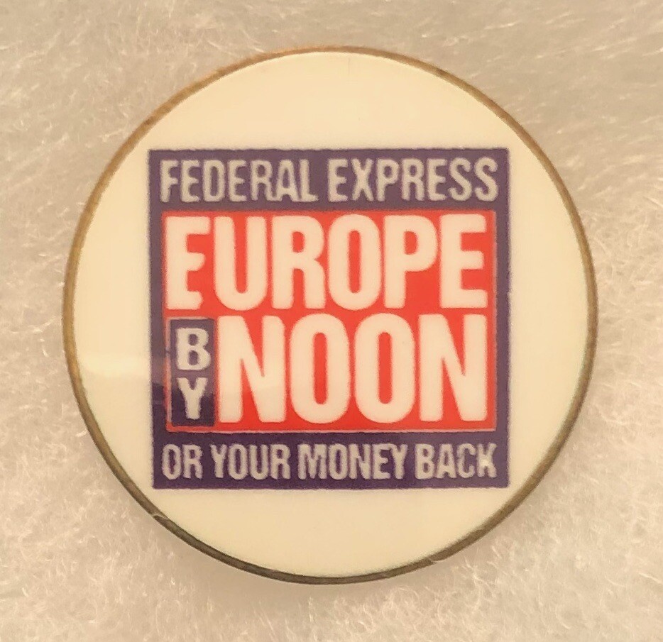Federal Express Lapel Pin - Pre-FedEx | eBay