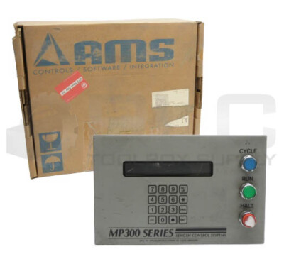 AMS MP301 MP300 SERIES LENGTH CONTROL SYSTEMS CONTROL PANEL **PARTS** | eBay