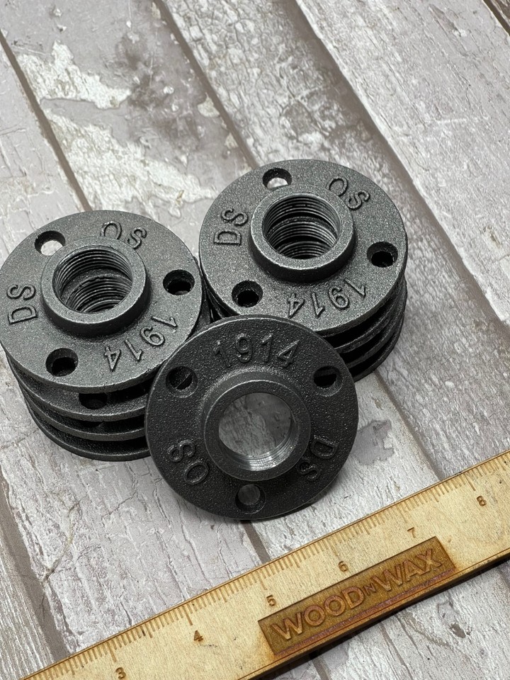FLOOR FLANGES CAST IRON BSP PIPE FITTINGS, 1/2" , THREADED PIPE - STEAM ...