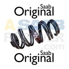 SAAB 9-3 CONVERTIBLE SPORT LOWERING SPRINGS FRONT PAIR NEW GENUINE OEM ...