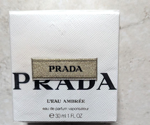 Genuine PRADA L'eau Ambree Eau de Parfum 1 FL OZ - 30 ml New Sealed ...