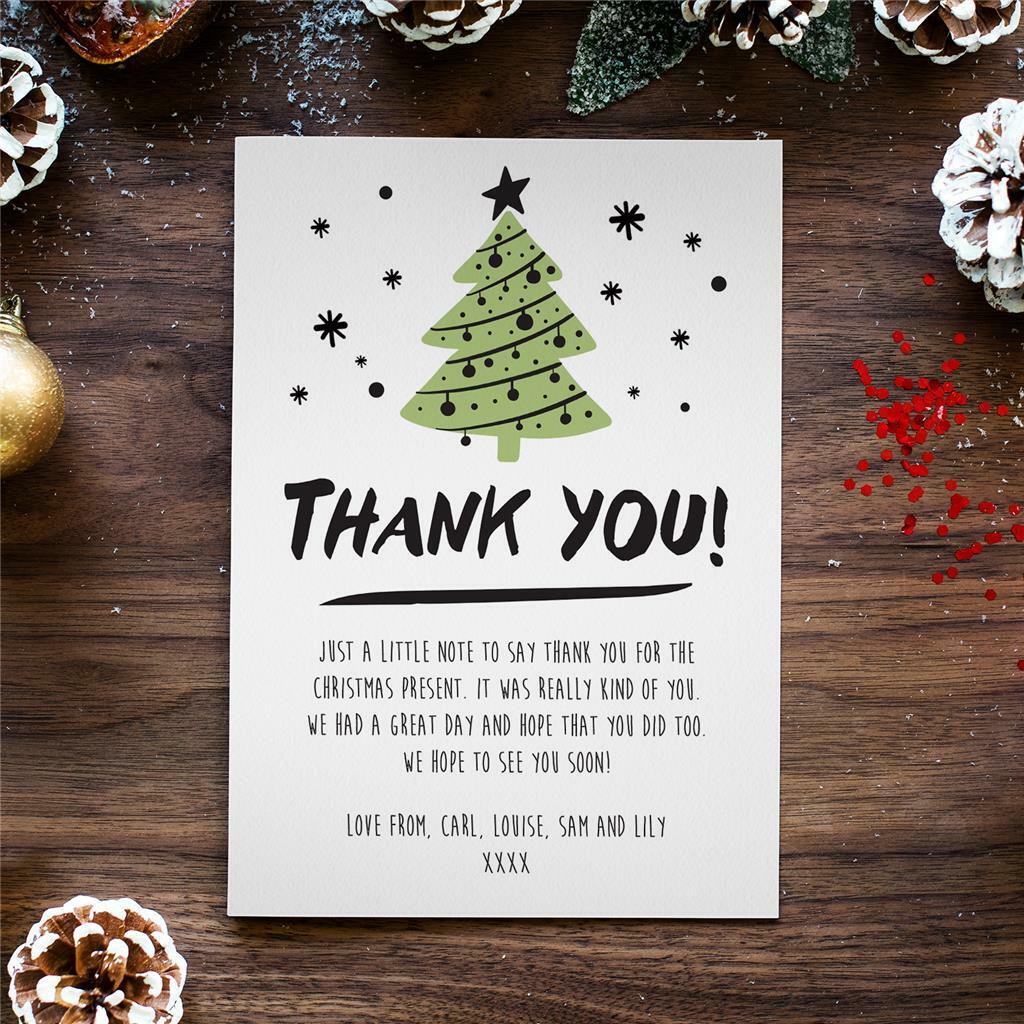Religious Christmas Thank You Cards