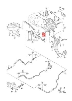 Genuine Bearing Shaft VW SKODA AUDI SEAT Arteon Golf R32 Gti Rabbit ...