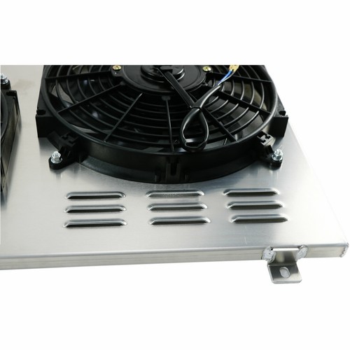 Aluminum Radiator Fan+Shroud Fit 1977-1982 Chevy Corvette C3 350 305 5. ...