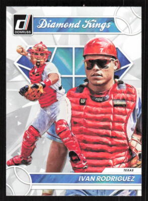 2023 Donruss Ivan Rodriguez #3 Baseball Texas Rangers DK | eBay