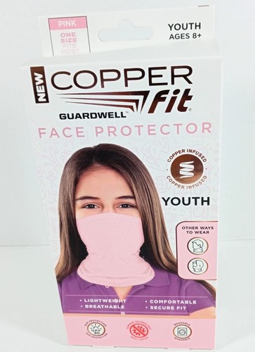 Copper Fit Guardwell Pink Face Protector Other Ways To Wear Youth NIB ...