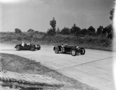 Earl Howe Tommy Wisdom, Marendaz Special 1936 Motor Racing Old Photo | eBay