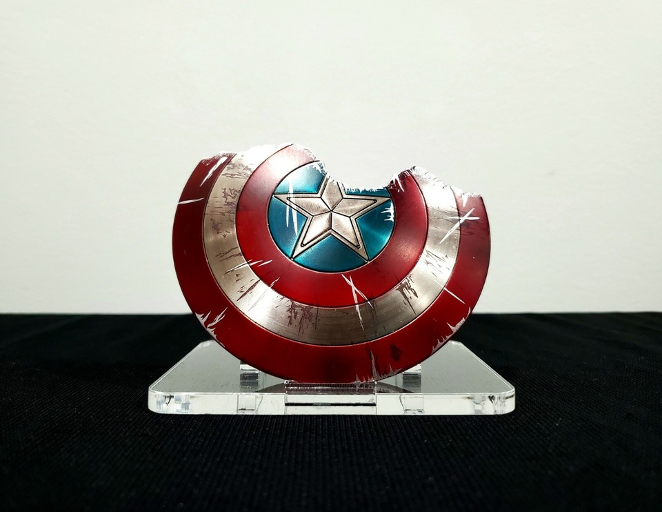1/6th Scale Cap Shield Stand - Clear Acrylic - Custom Laser Cut | eBay