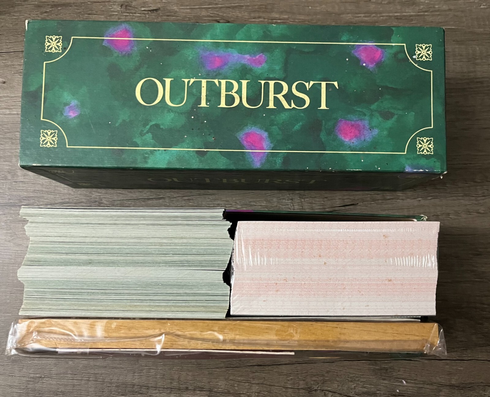 Outburst board game Vintage - Excellent Condition -Cards Still In ...