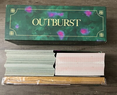 Outburst board game Vintage - Excellent Condition -Cards Still In ...