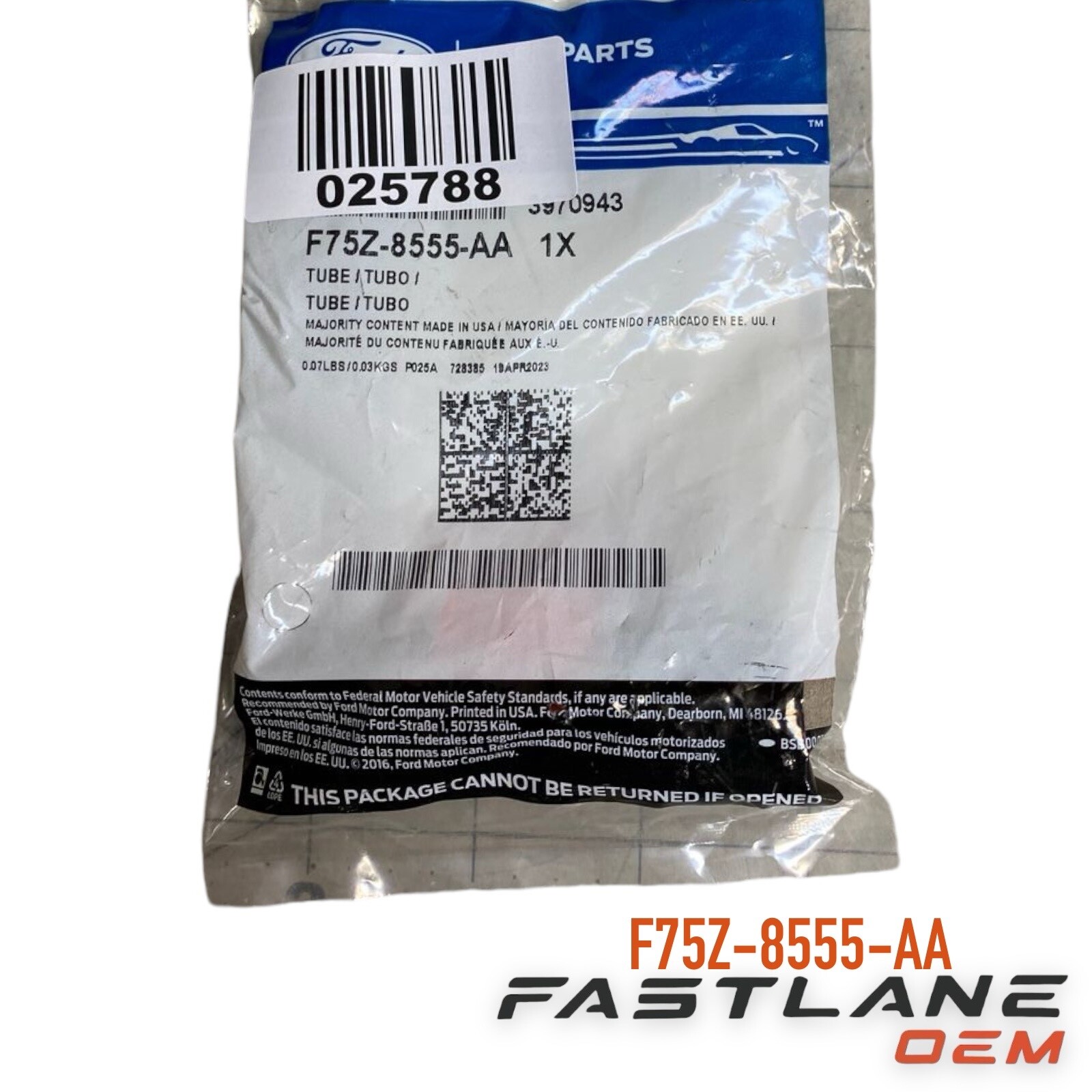 Ford OEM F75Z8555AA Bypass Hose/engine Coolant By-pass Hose for sale ...