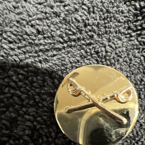 United States Army Calvary Flat Collar Insignia Pin Crossed Swords Lot ...