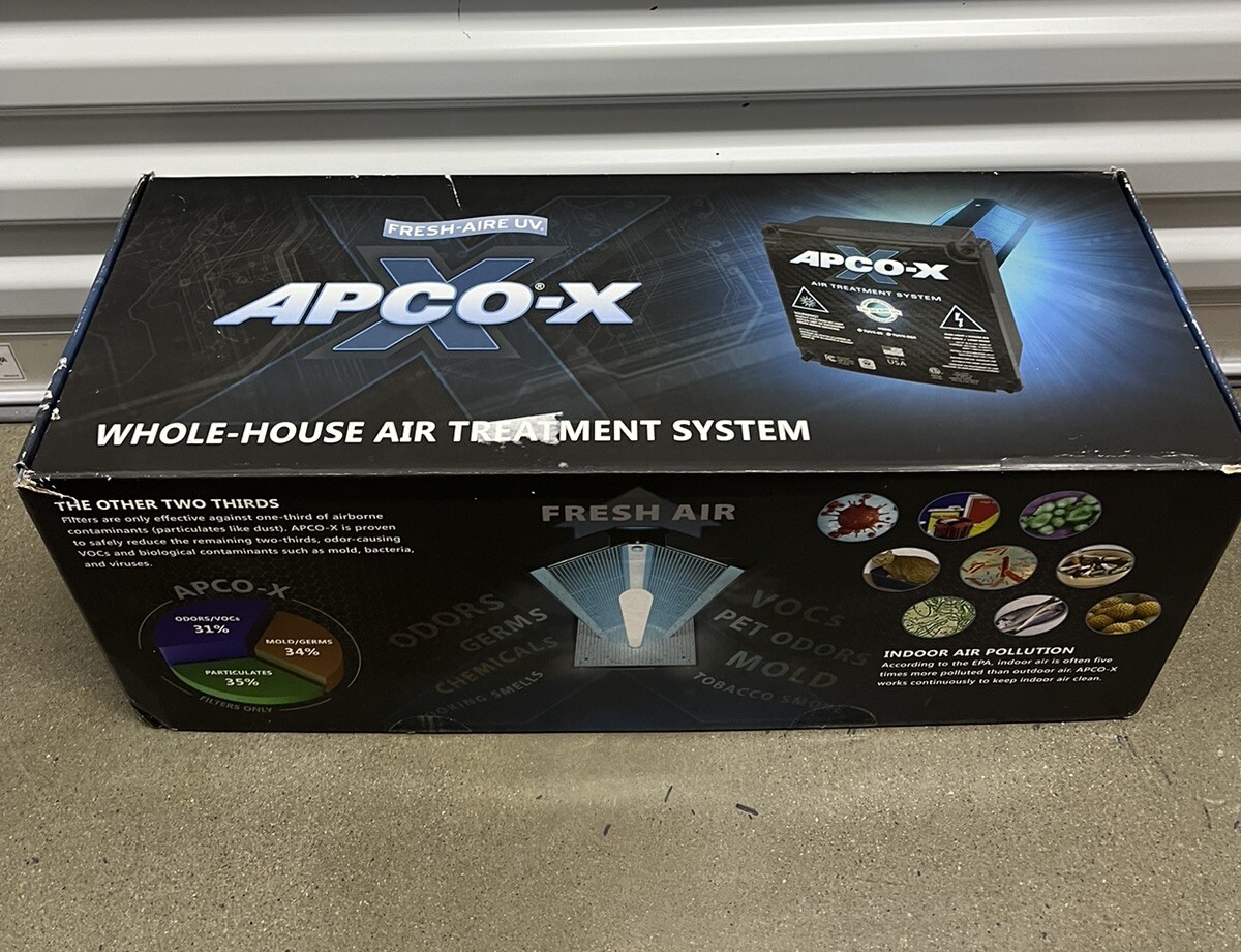 Fresh-Aire TUV-APCOX-ER3 APCO Air Purifier V-Twin Carbon 18-32v **READ ...