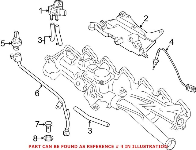 Genuine BMW OEM 13628576316 Temperature Sensor Exhaust for sale online ...