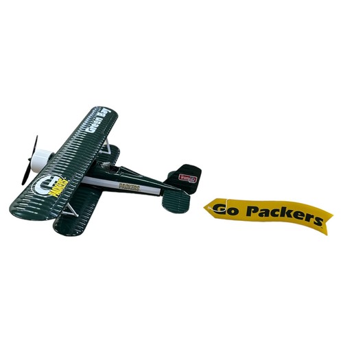ERTL Collectibles Green Bay Packers Stadium Biplane Coin Bank | eBay