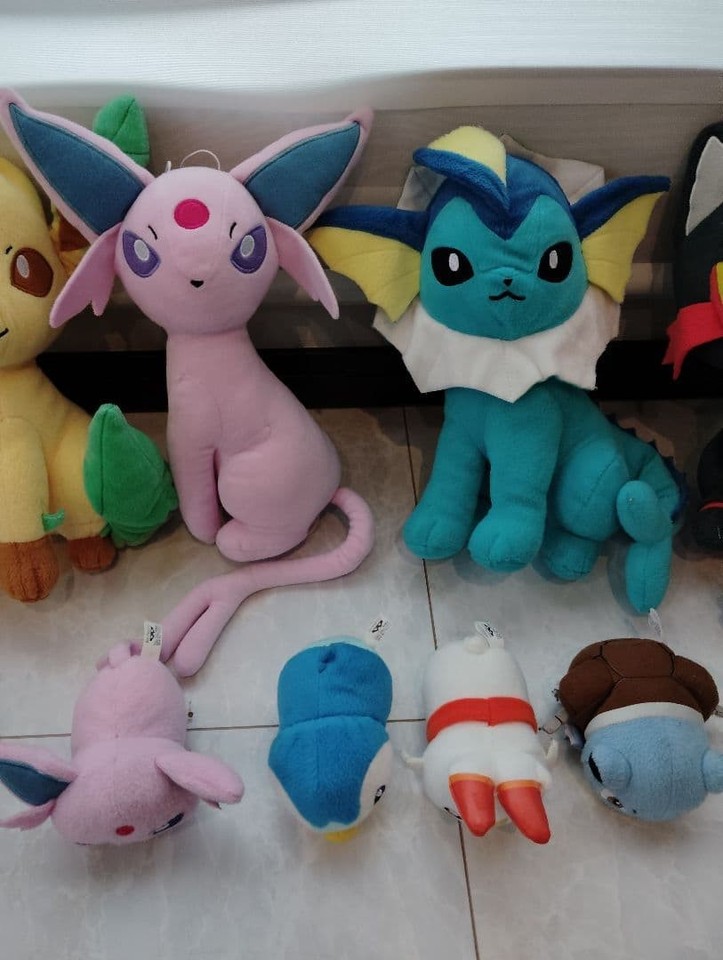 Pokemon Plush Toy Set Assorted Sizes & Characters Collectible Christmas ...