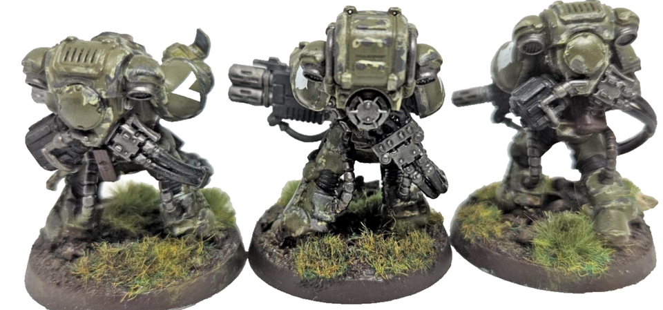 Warhammer 40k Space Marines Eradicator Squad Raptors Painted Games ...