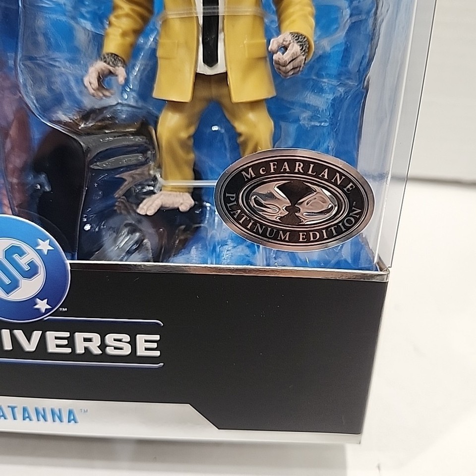 DC McFarlane Collector Edition CHASE VARIANT PLATINUM #53 Zatanna Det ...