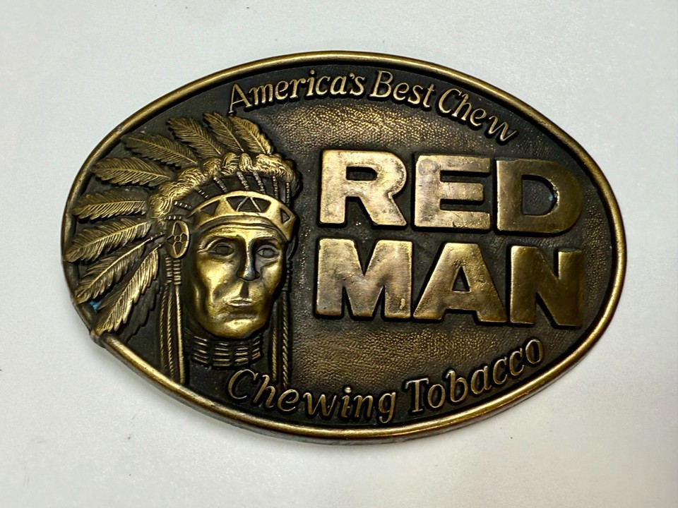 America's Best Chew RED MAN Chewing Tobacco The Pinkerton 1988 Promo ...