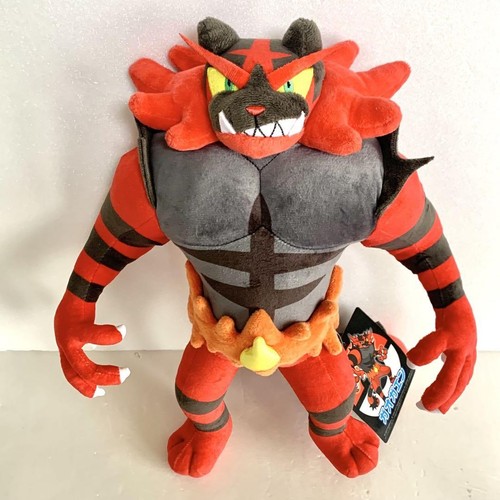 Pokemon Plush Toy Incineroar 36cm Soft Toy Rare Collectible 2017 | eBay