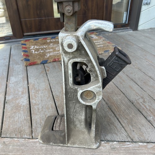 Vintage Simplex A17 15 Ton Aluminum Railroad Mechanical Jack Heavy Lift ...
