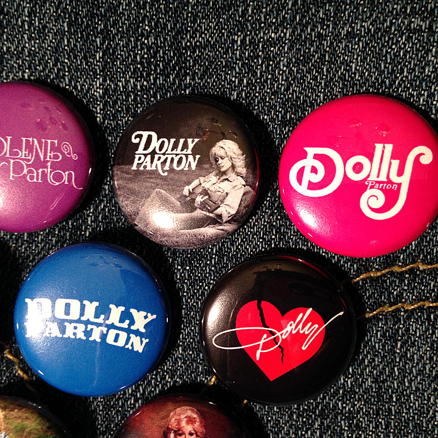 10 DOLLY PARTON 1" buttons FREE SHIPPING! - Country Western Bluegrass ...