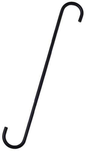 HoldAll 12" Black Extender Hook Indoor Outdoor Plant Hanger #24050 New ...
