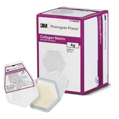 Promogran Prisma 28cm2 Dressings - Wound Balancing Matrix | Silver ...