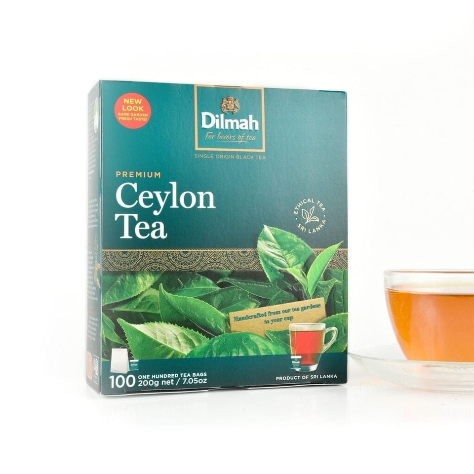 Ceylon Black Tea pure and premium Quality 50 TEA BAGS healthy drink ...