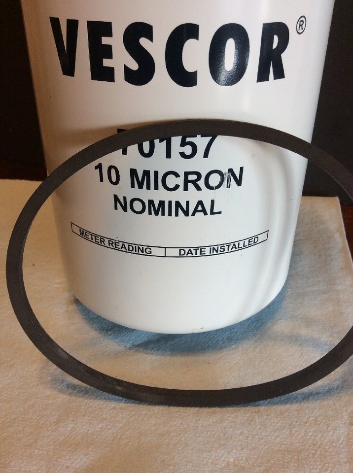 Vescor 70157 Filter With Rubber Gasket New | eBay