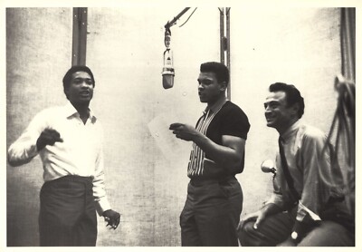 Muhammad Ali and Sam Cooke Recording the Single “The Gang’s All Here ...