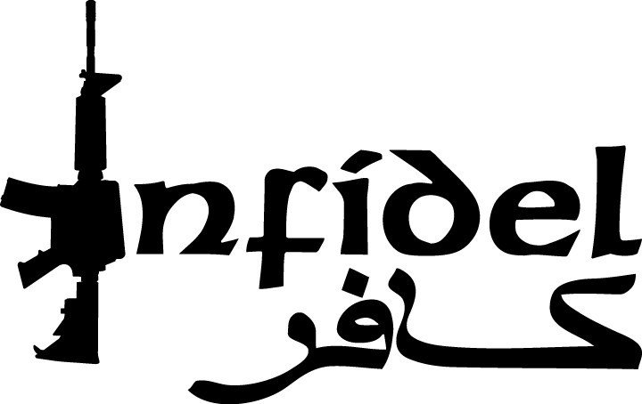 Infidel Decal/Sticker USA Army Military Pride War Car/Truck Window | eBay