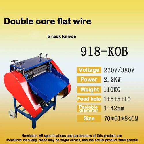 Electric Wire Stripping Machine Automatic 1-30mm Diameter Copper Cable ...