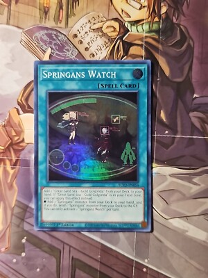 Springans Watch - BLVO-EN054 - Super Rare - 1st Edition - Blazing ...